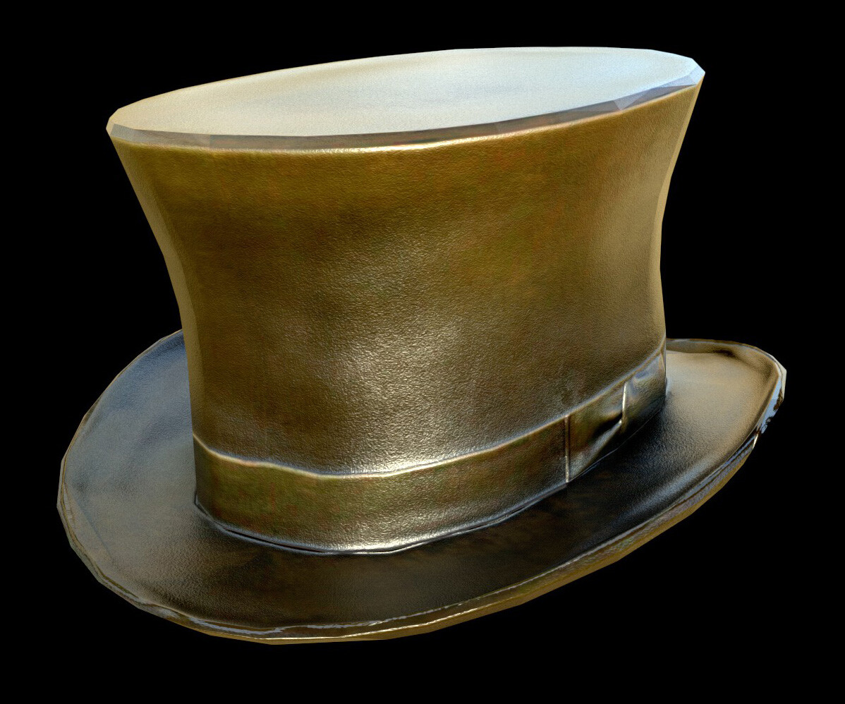 ArtStation - Top Hat - PBR - Textured | Game Assets