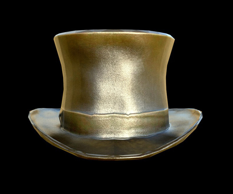 ArtStation - Top Hat - PBR - Textured | Game Assets