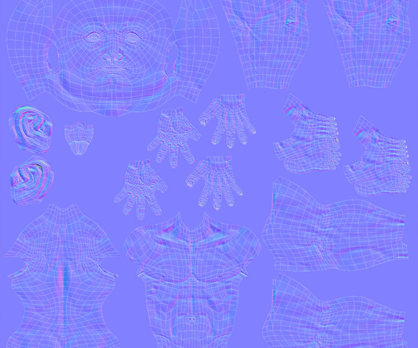 ArtStation - Male Base | Game Assets