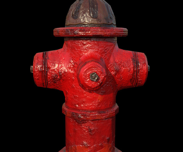 ArtStation - Fire Hydrant - PBR - Textured | Game Assets