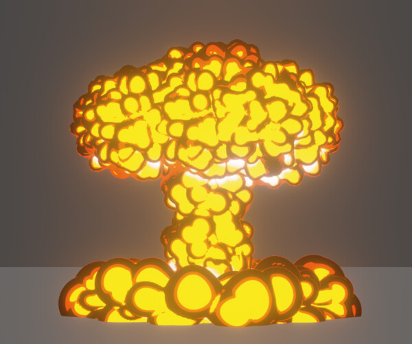 ArtStation - Stylized explosion/flame/smoke effect for blender | Resources