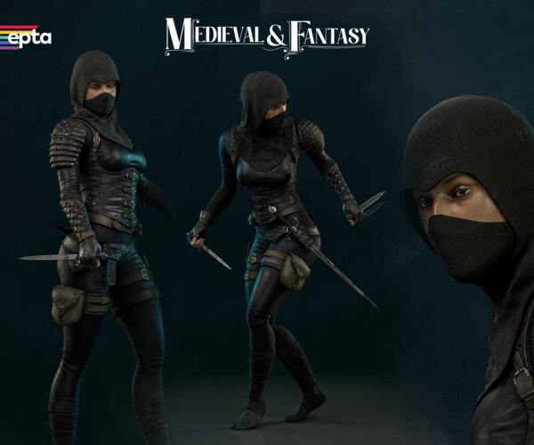 ArtStation - The Rogue | Game Assets