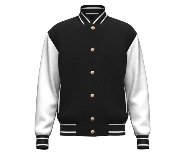 ArtStation - Varsity Jacket 3d Model | Resources