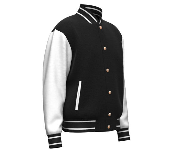 ArtStation - Varsity Jacket 3d Model | Resources