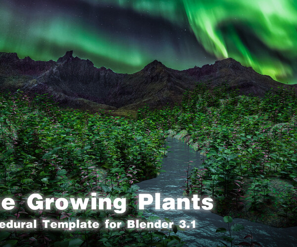 ArtStation - Procedural Growing Plants | Resources