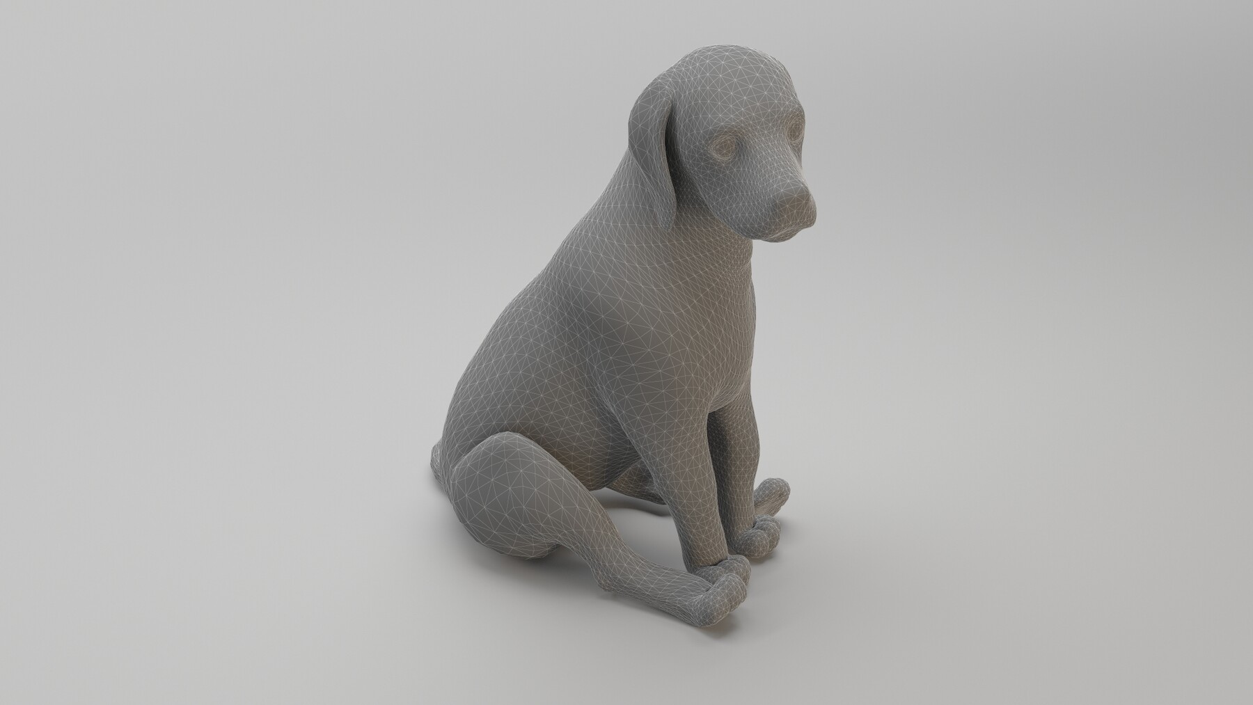 ArtStation - Dog 07_ 3d model | Resources