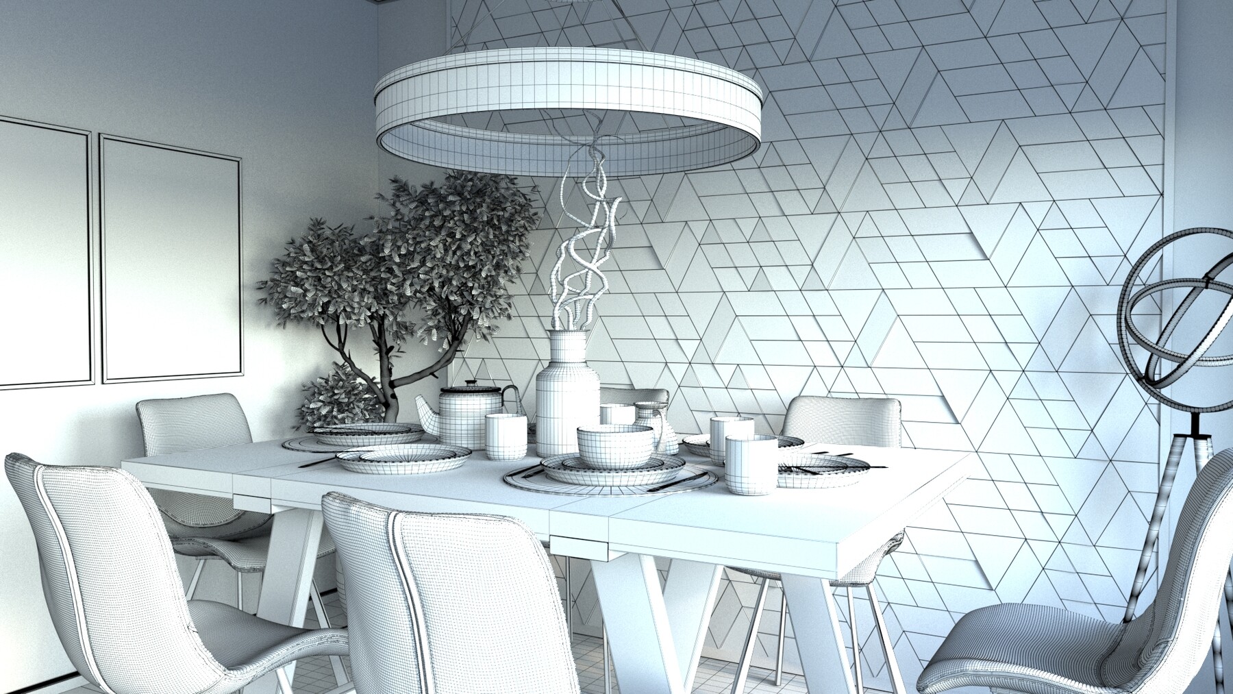 ArtStation - Interior Design Scene 02 | Resources