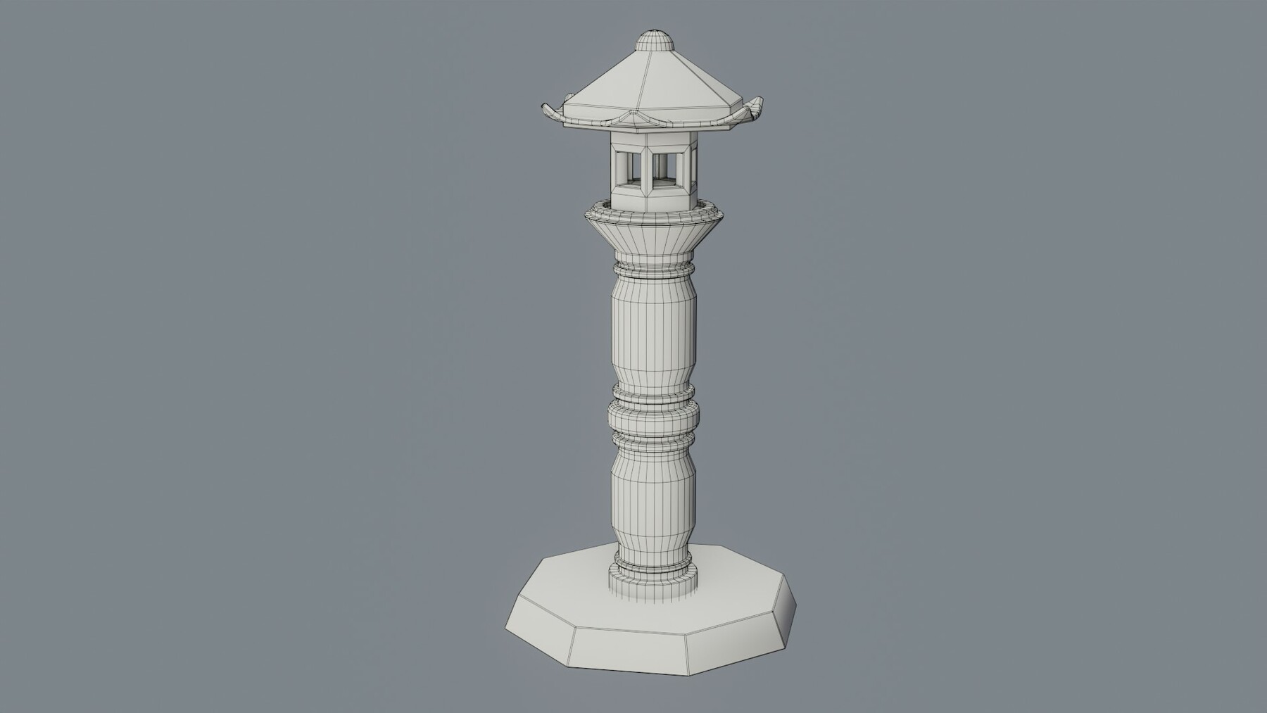 ArtStation - Stone Lantern - Game Ready - PBR | Game Assets