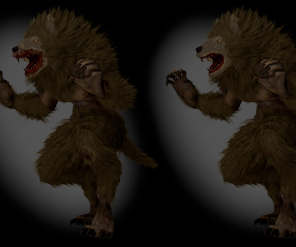 ArtStation - Werewolf | Game Assets