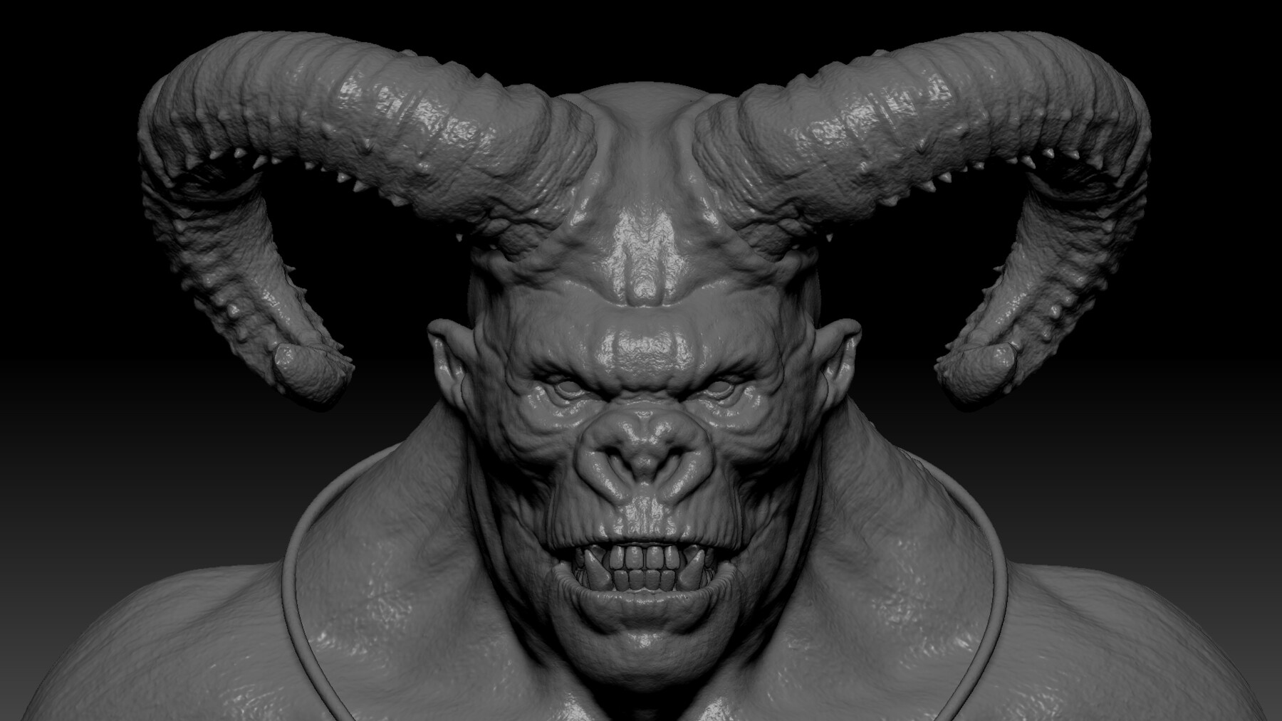 ArtStation - Demon Faun Sculpt | Resources