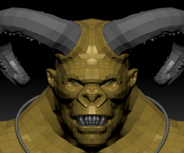 ArtStation - Demon Faun Sculpt | Resources