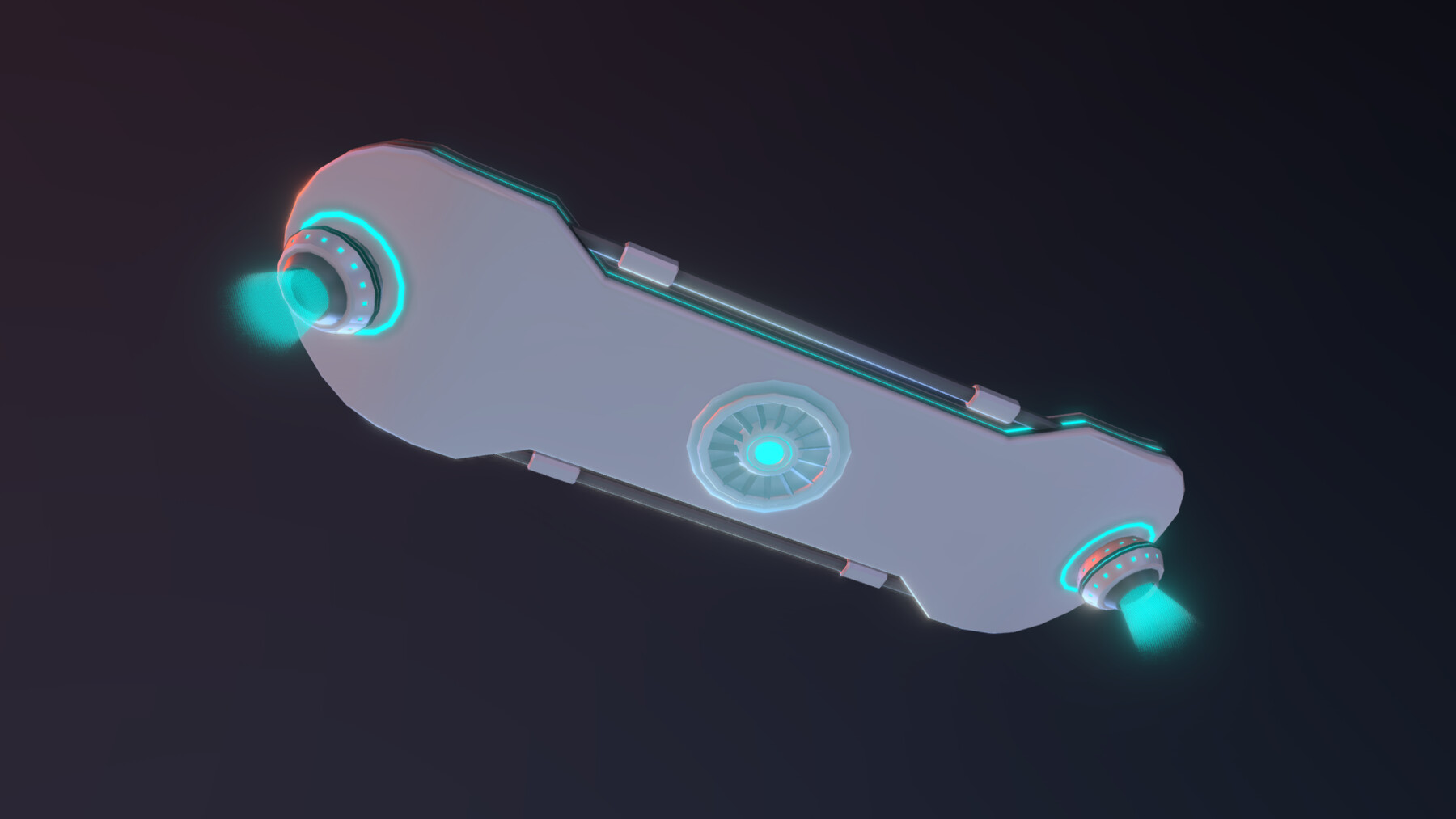 ArtStation - Sci-fi Hoverboard | Game Assets