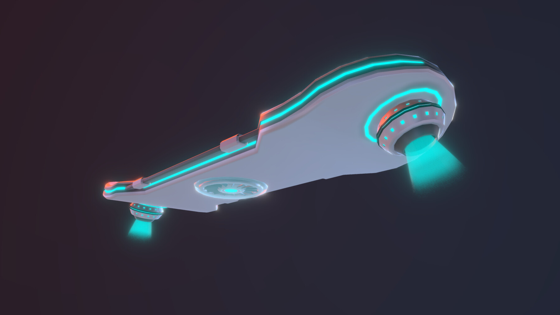 ArtStation - Sci-fi Hoverboard | Game Assets