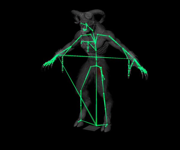 ArtStation - Demon Faun | Game Assets