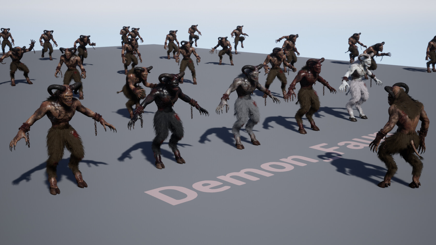 ArtStation - Demon Faun | Game Assets