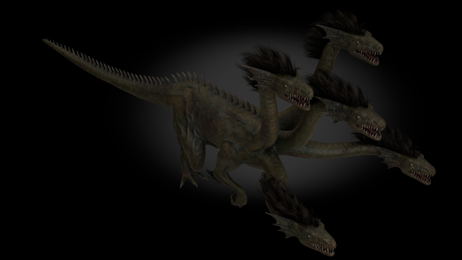 ArtStation - Lernaean Hydra | Game Assets