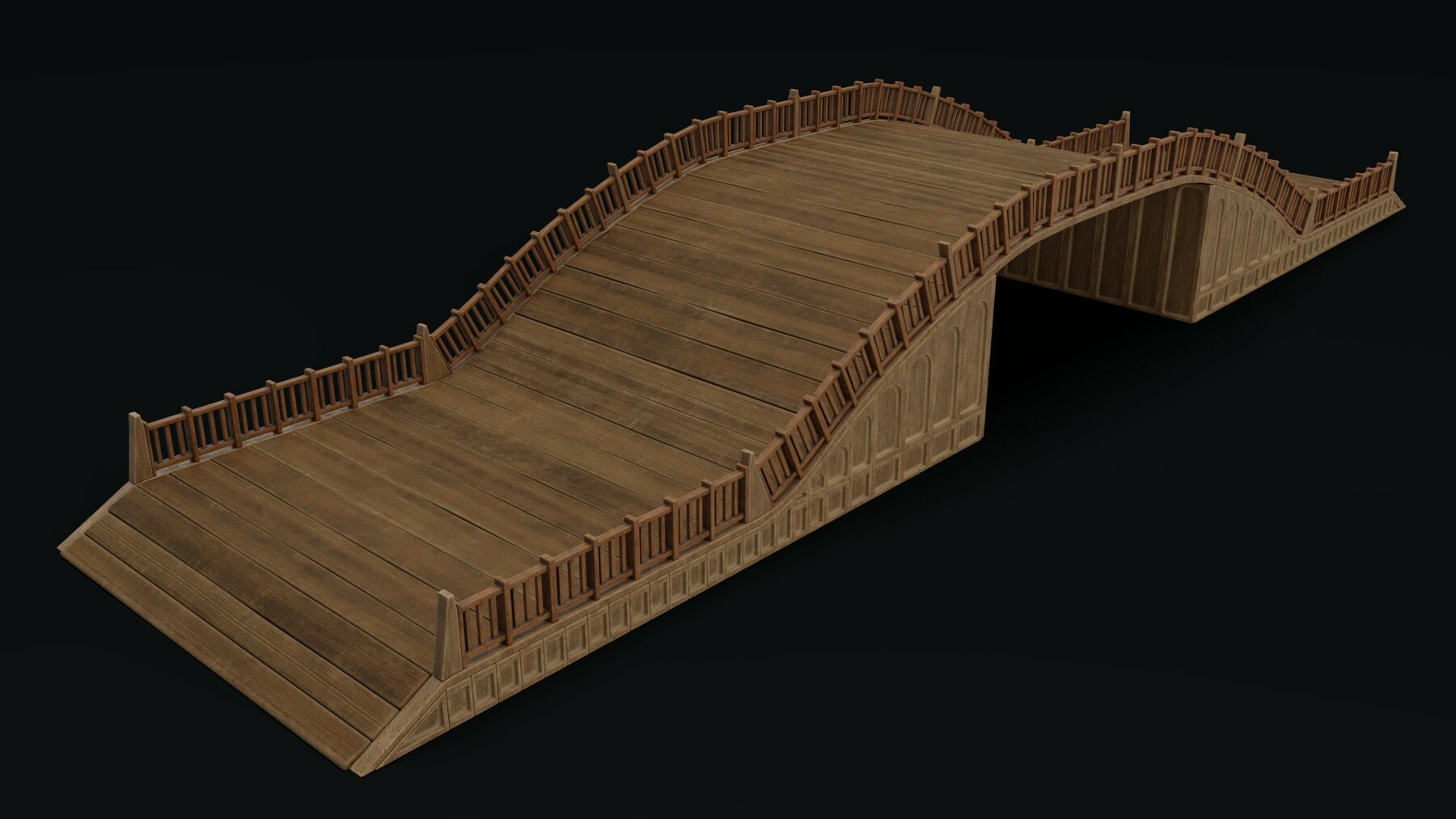 ArtStation - Old Wooden Bridge | Game Assets