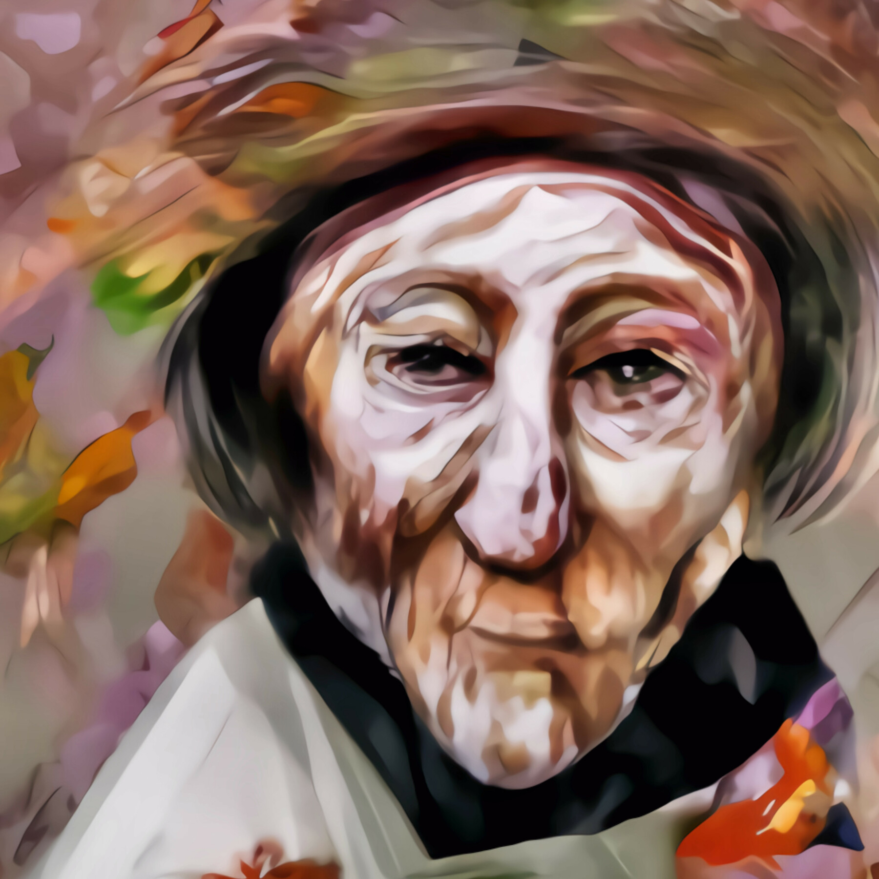 ArtStation - Observant old lady | Artworks
