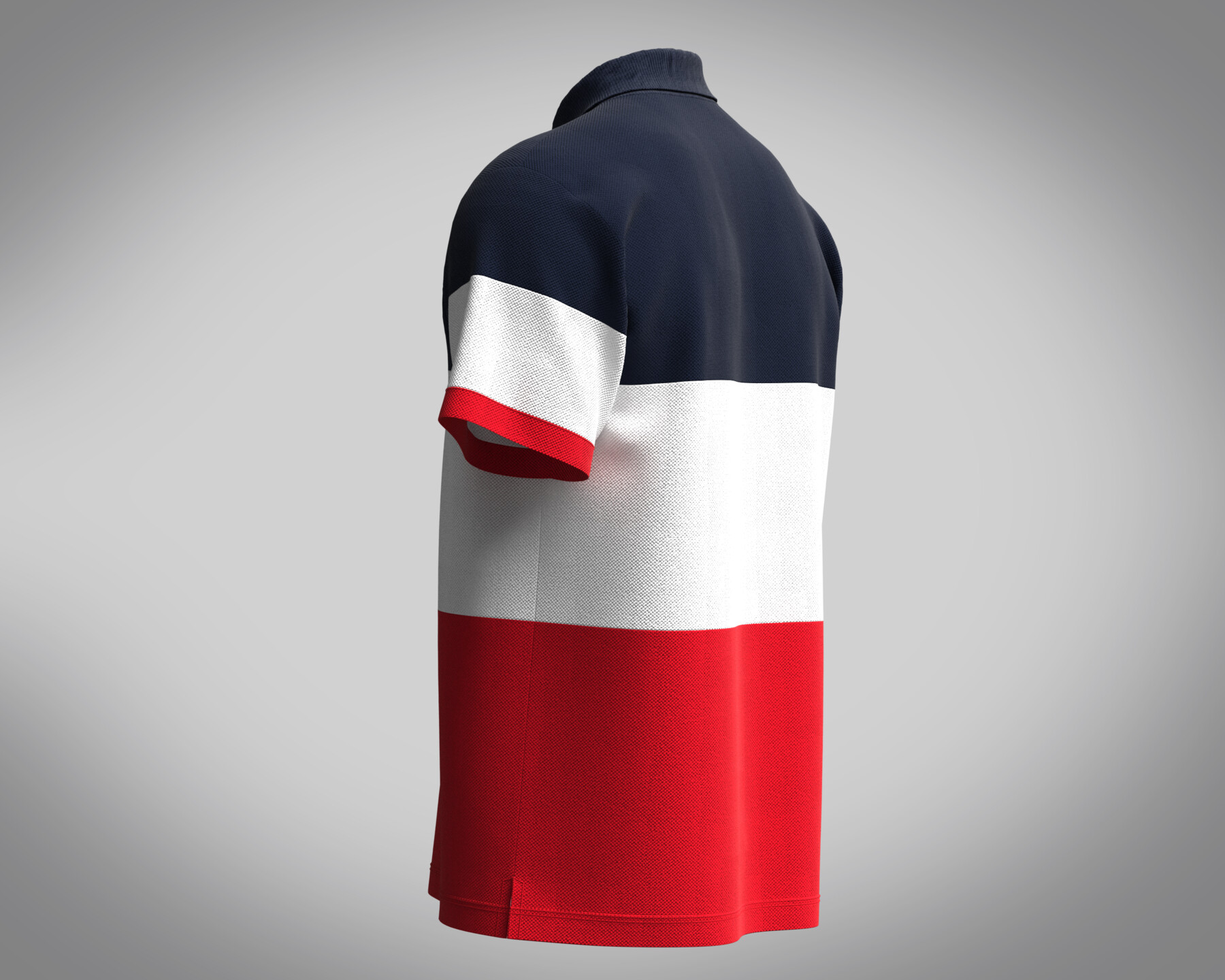 ArtStation - Polo Shirt-Contrast Color | Resources