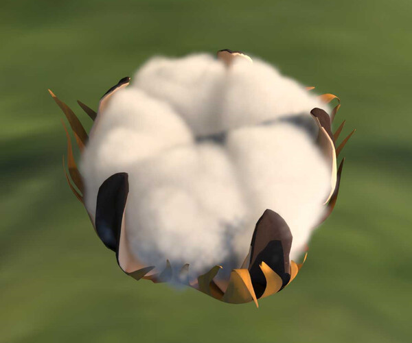 ArtStation - CG a cotton model downloads | Game Assets