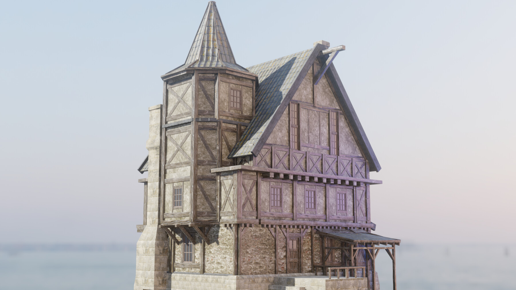 ArtStation - Medieval House | Game Assets
