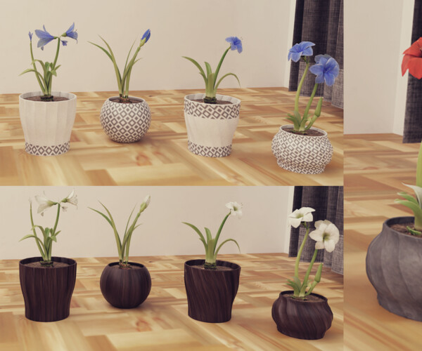 ArtStation - Plants pots collection vol 04 | Game Assets