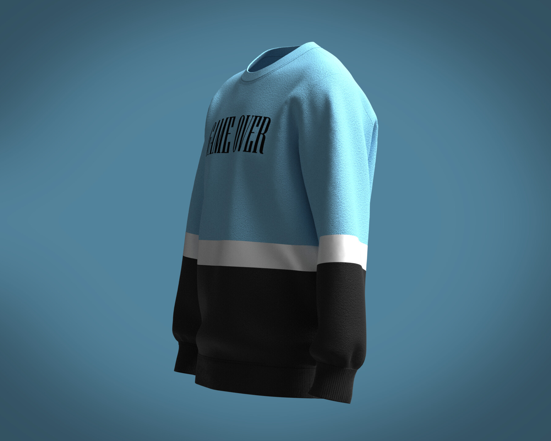 ArtStation - Sweatshirt - game over | Resources
