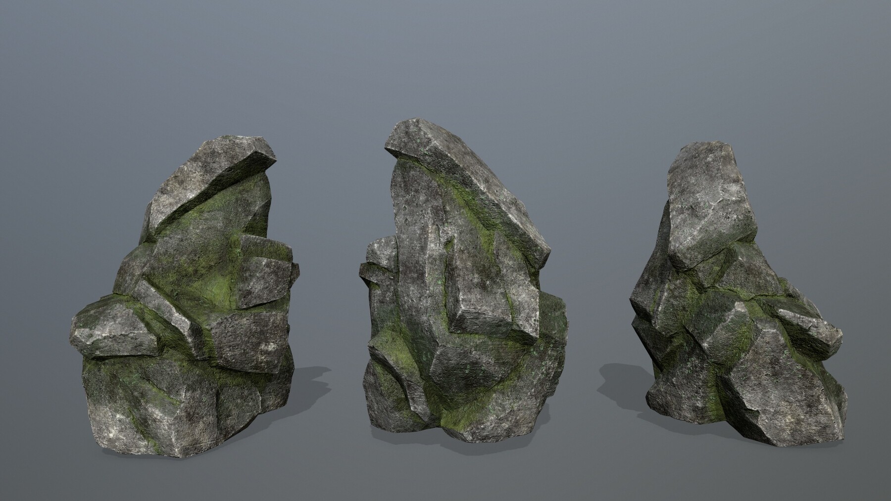 ArtStation - forest rocks | Game Assets