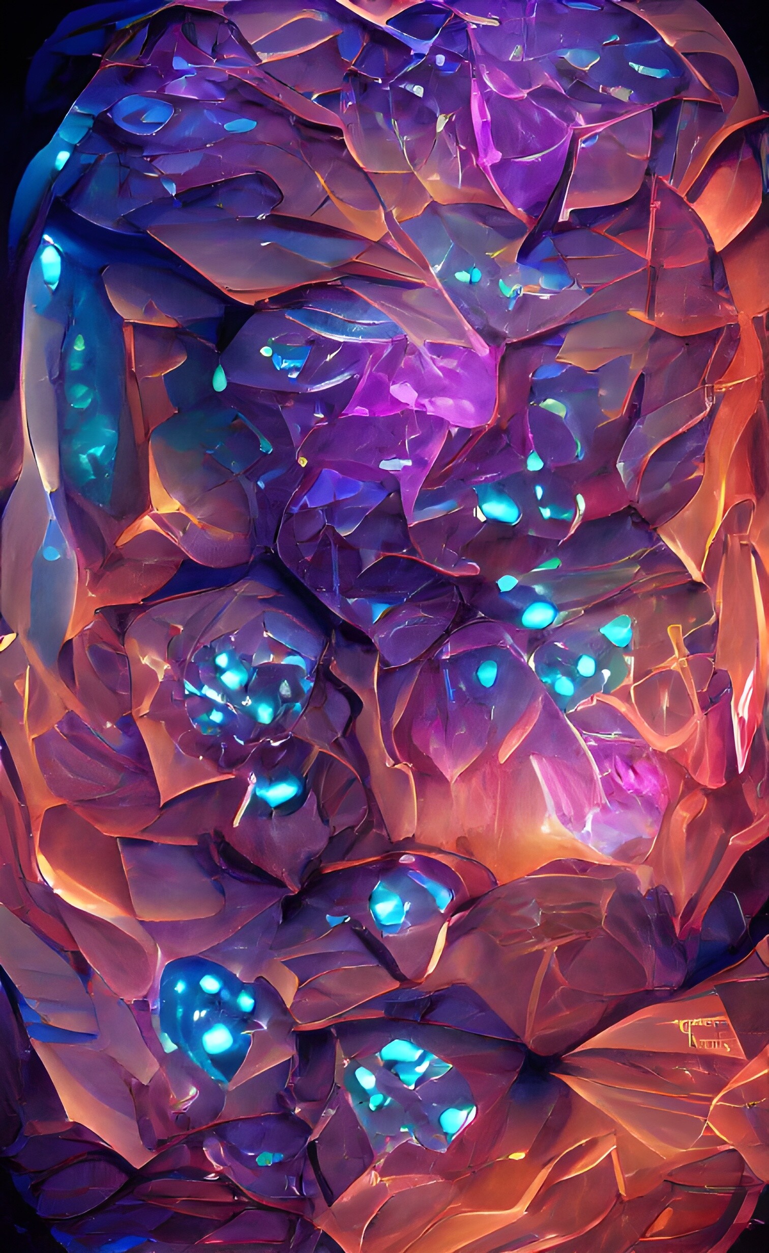ArtStation - Gemstone bloom 300 img pack | Artworks