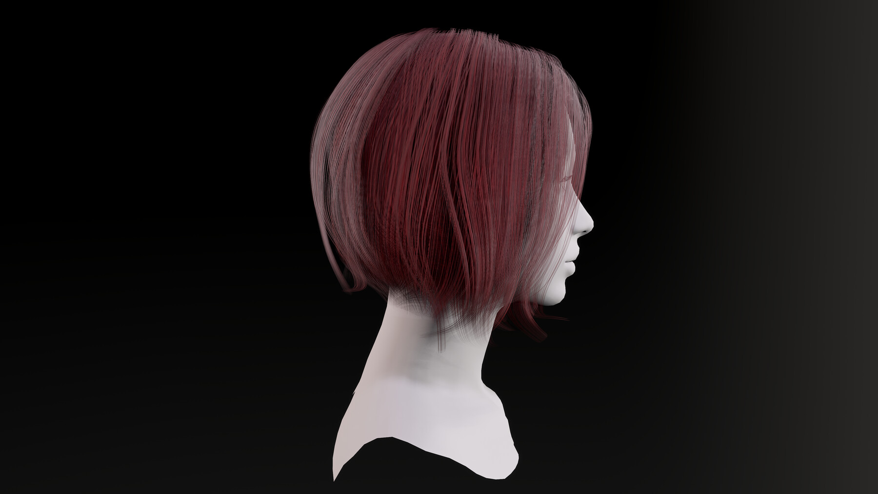 ArtStation - Game Ready Hair | Game Assets