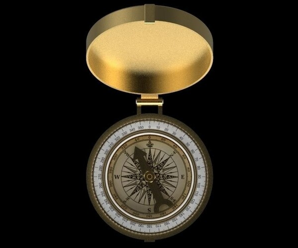 ArtStation - Gold Compass | Resources