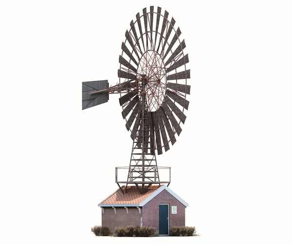 ArtStation - Wooden Windmolen | Game Assets