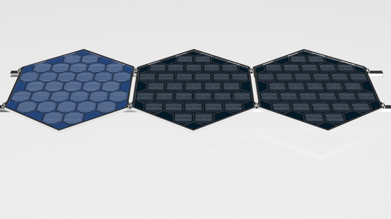 ArtStation - Solar Panel Hexagonal | Resources