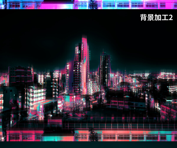 ArtStation - CLIP STUDIO PAINT Auto action&Material——Cyberpunk by one ...