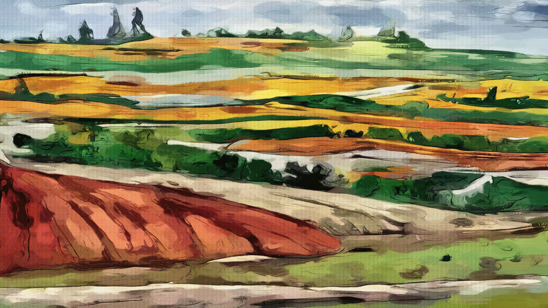 ArtStation - Green nature | Artworks