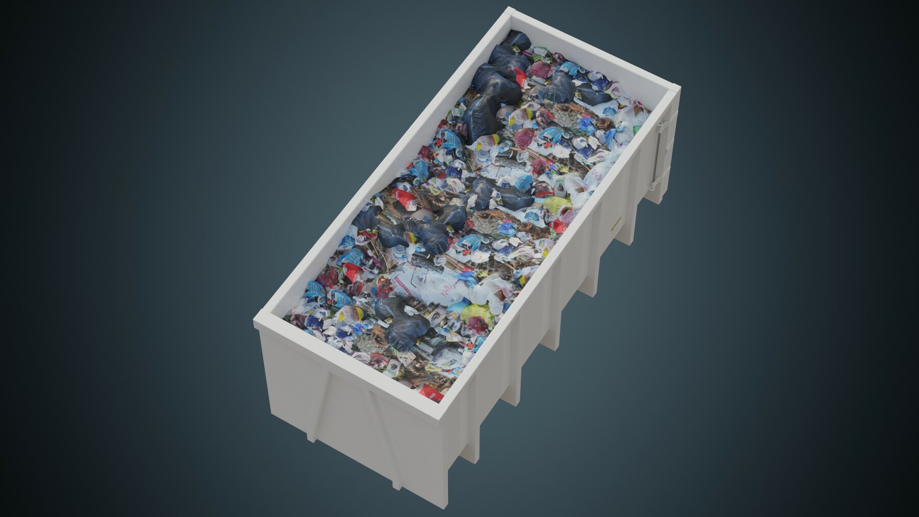 ArtStation - Garbage Container 3A | Game Assets