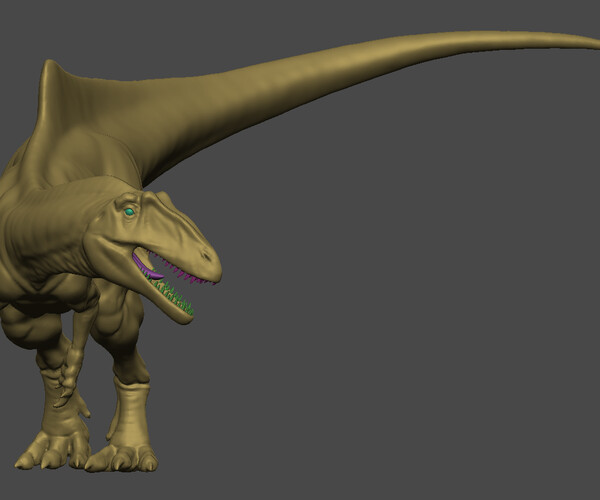 ArtStation - Dinosaur Pose 03 | Resources