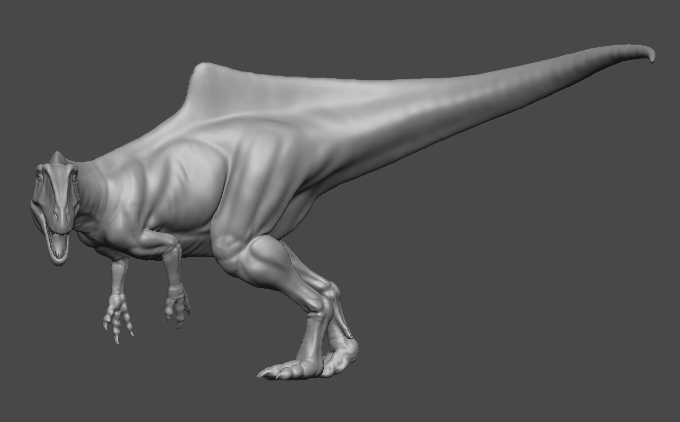 ArtStation - Dinosaur Pose 03 | Resources