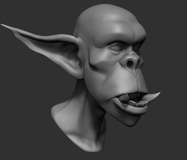 ArtStation - 3D Model - Orc | Resources