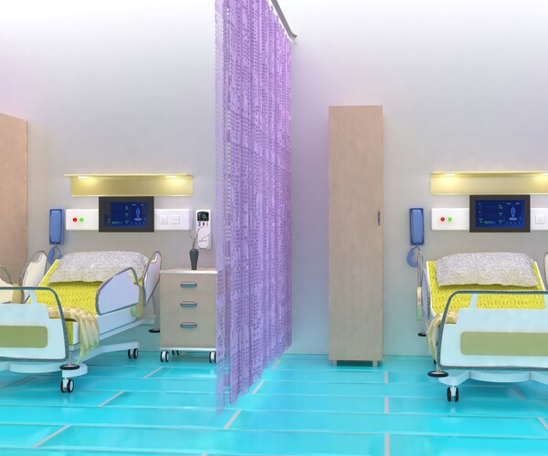 ArtStation - Hospital Ward 4 | Resources