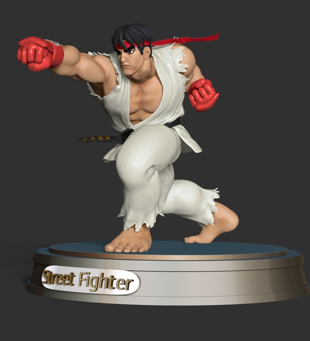 ArtStation - Ryu - Street Fighter | Resources