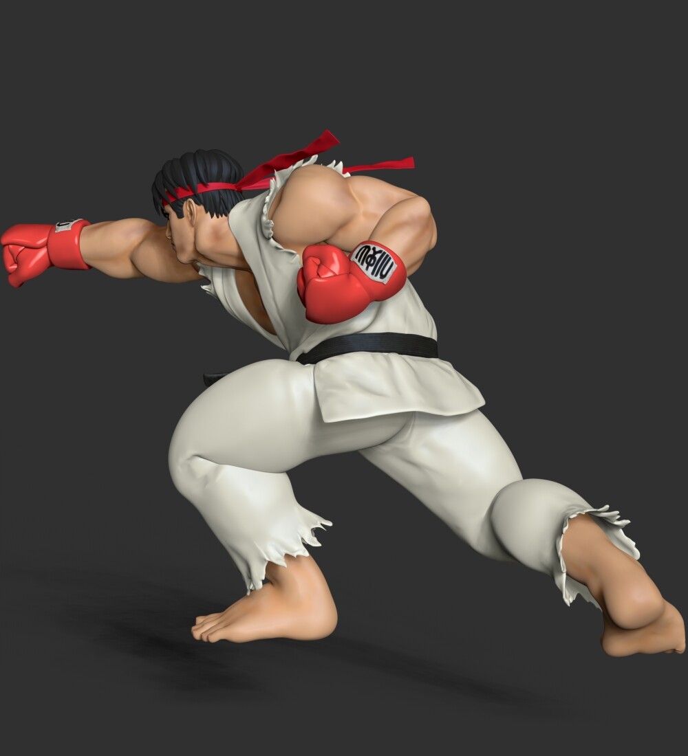 ArtStation - Ryu - Street Fighter | Resources