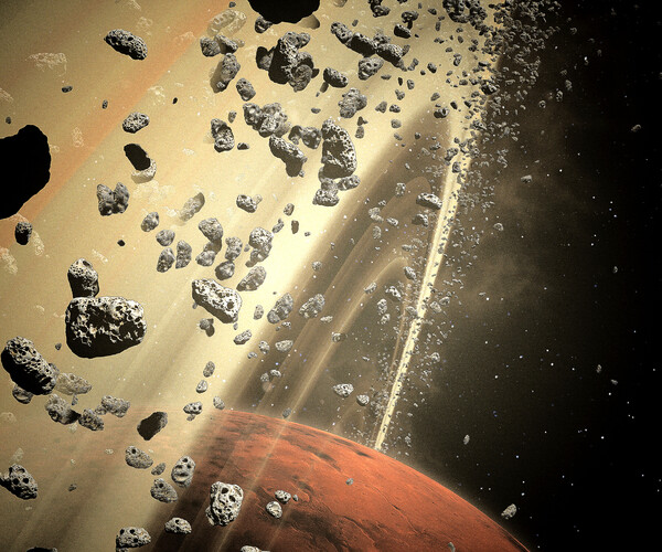 ArtStation - Asteroid Mining in Space Unreal Engine 5 | Resources