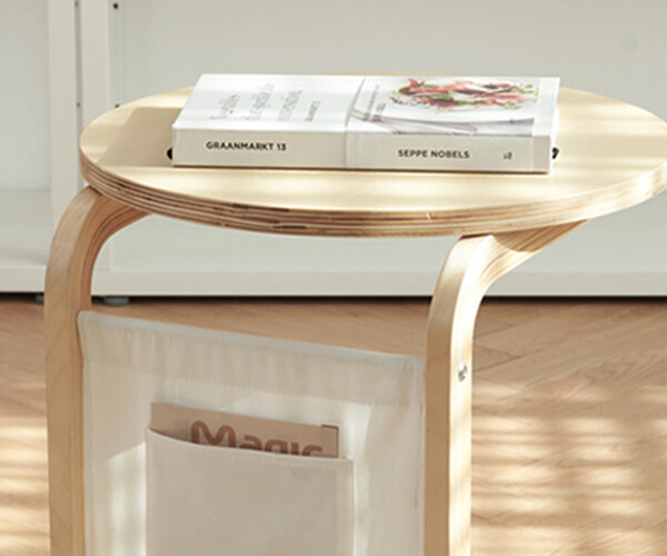 ArtStation - solid wood pocket side table | Resources