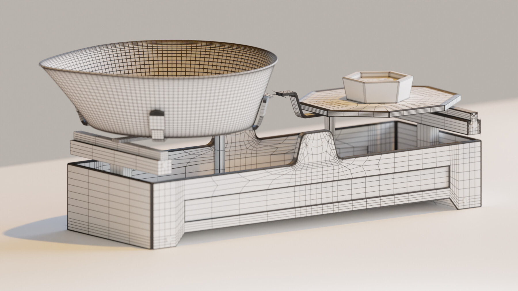 ArtStation - Traditional Old Balancing Weighing Scale Machine 3d Model ...