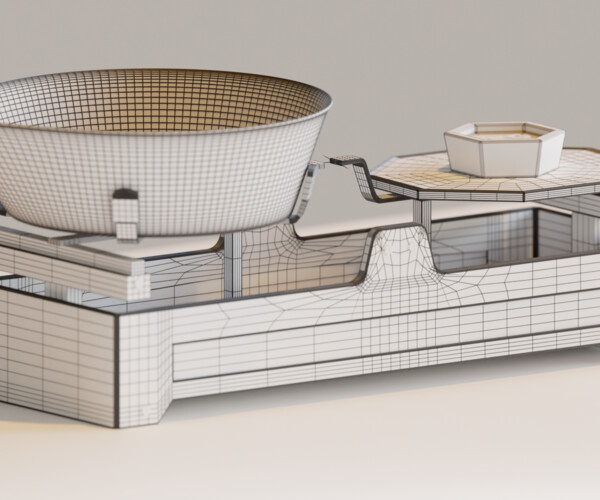 ArtStation - Traditional Old Balancing Weighing Scale Machine 3d Model ...