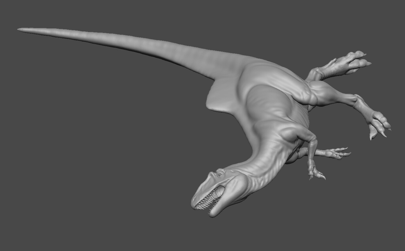 ArtStation - Dinosaur Pose 04 | Resources