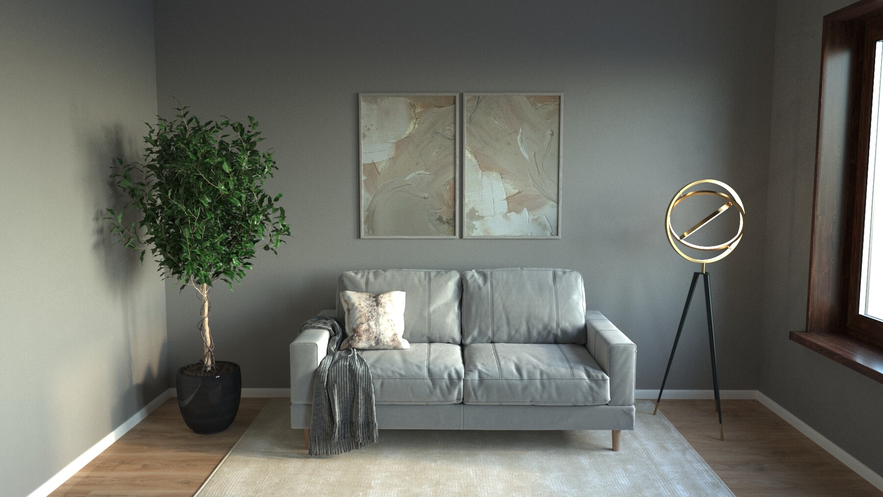 ArtStation - Interior Design Scene 04 | Resources