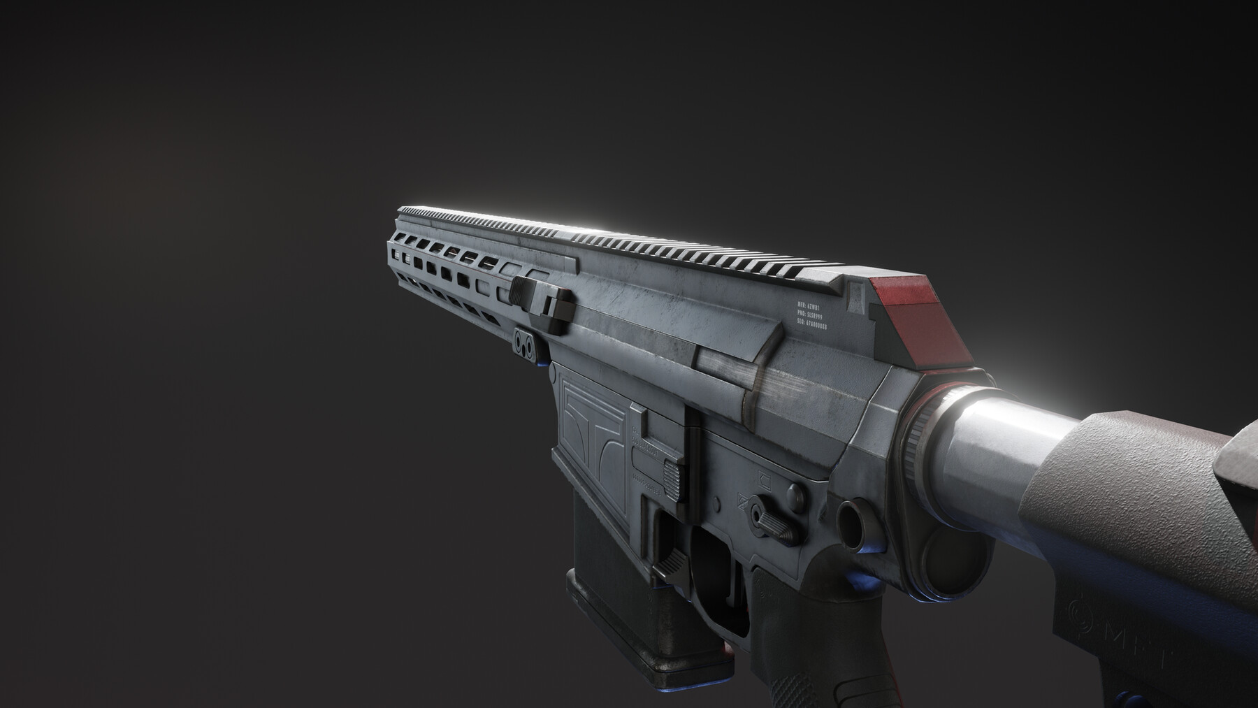 ArtStation - CROM CR-7 500 Blackout | Game Assets