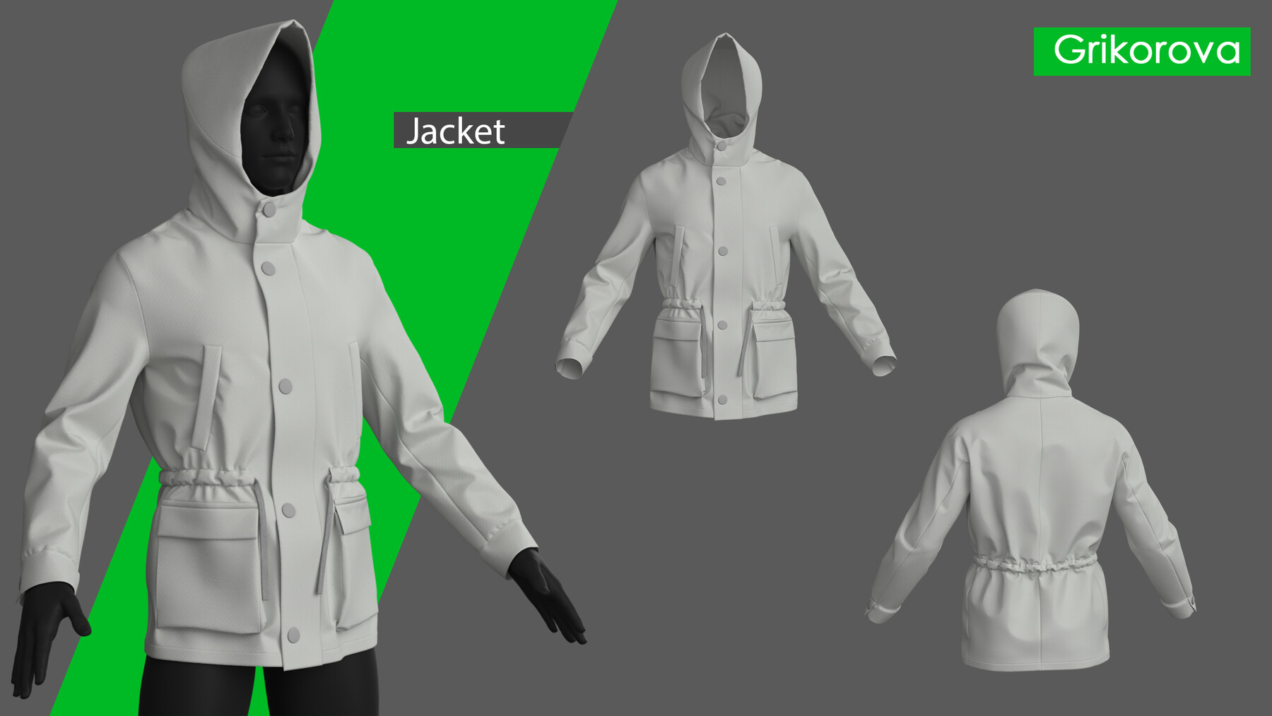 ArtStation - basic man jackets pack | Resources